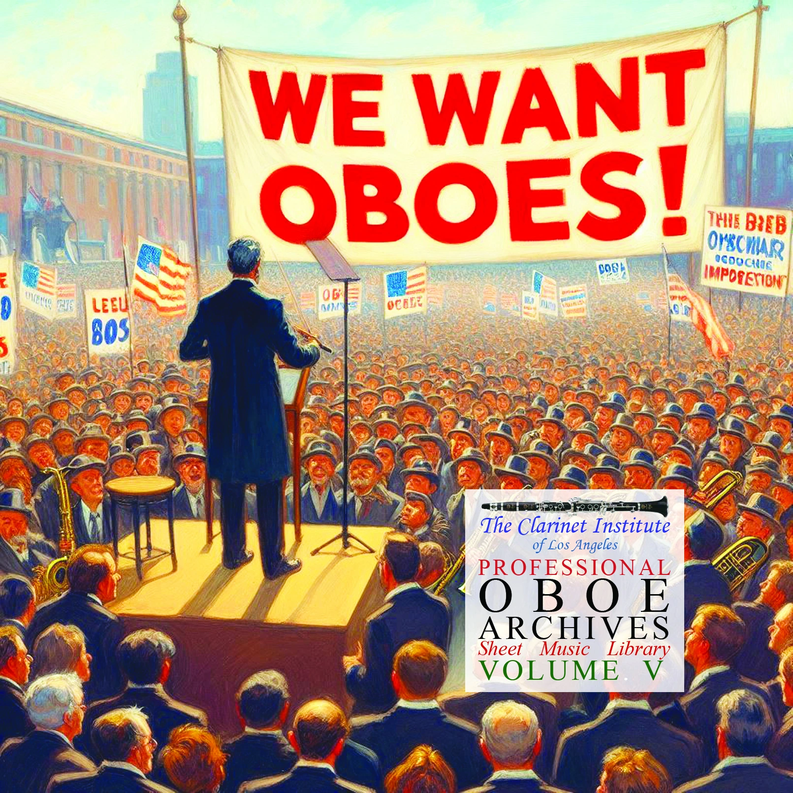 Oboe Sheet Music Vol. 5 – 10,800 Pages of PDF Music for Oboe